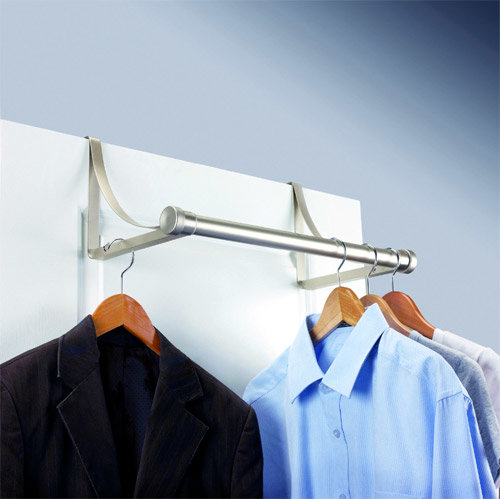 Umbra Hangover Metal Over-The-Door Valet Rod - Nickel - 318160-410 at ...