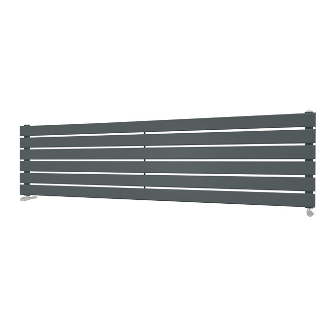 Urban Horizontal Radiator - Anthracite - Single Panel (1600mm Wide ...
