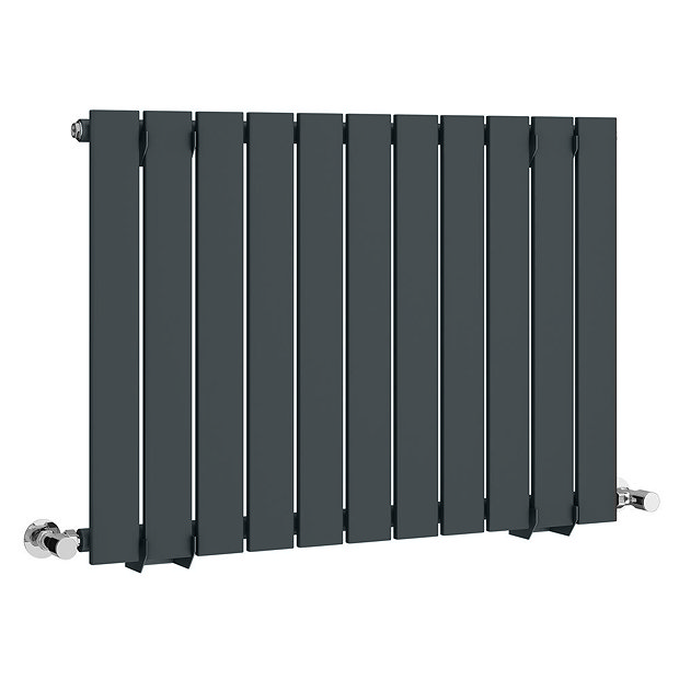Urban Horizontal Radiator | Anthracite Finish | Victorian Plumbing