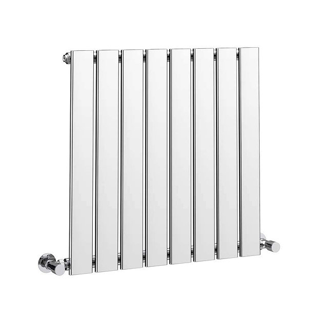 Urban Horizontal Radiator - Chrome - Single Panel (H600xW604mm)