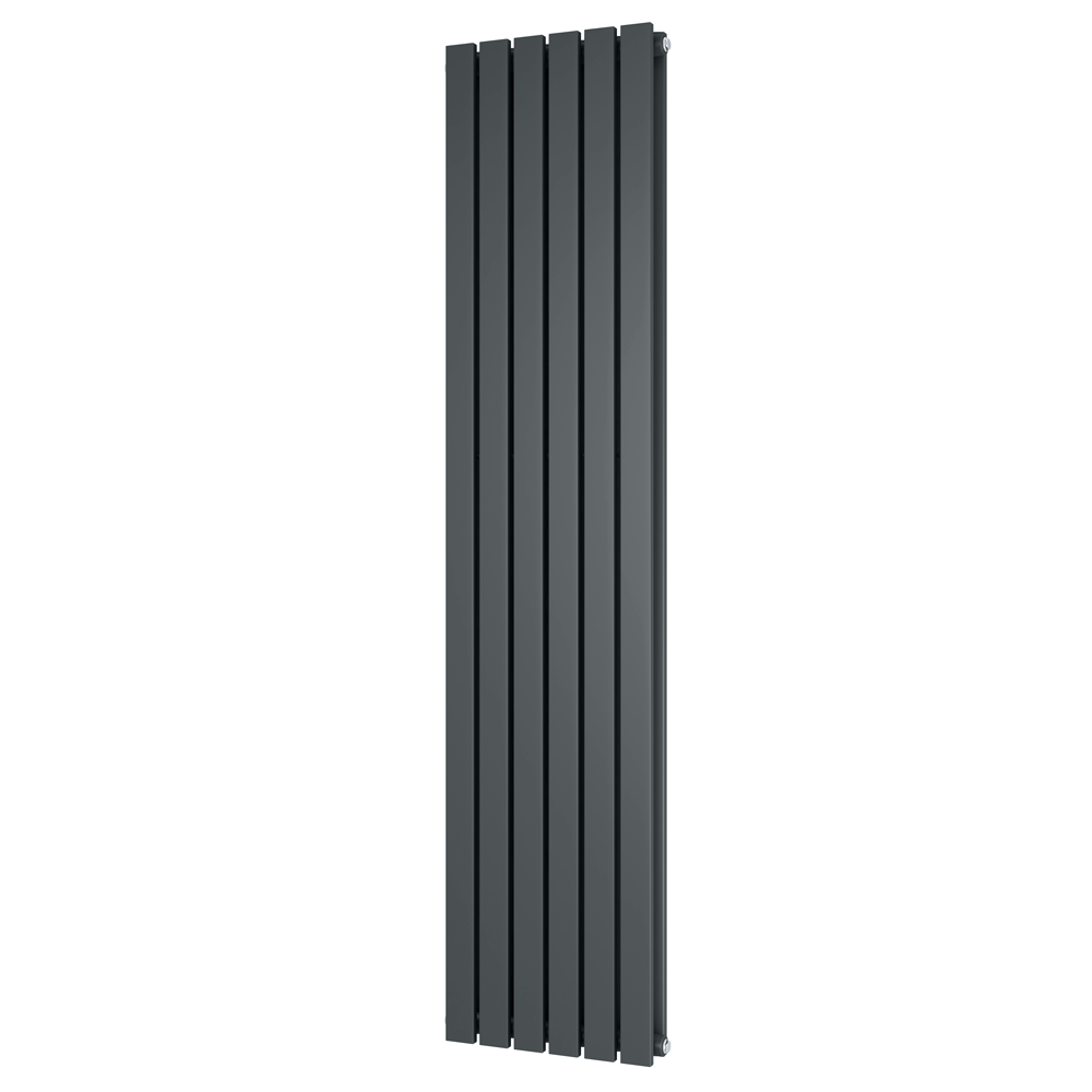 Urban Vertical Radiator - Anthracite - Double Panel (1600mm High) 354mm ...