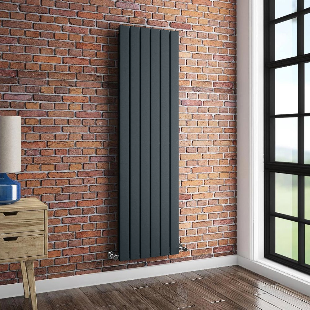 Urban Vertical Radiator Anthracite | Designer Radiators