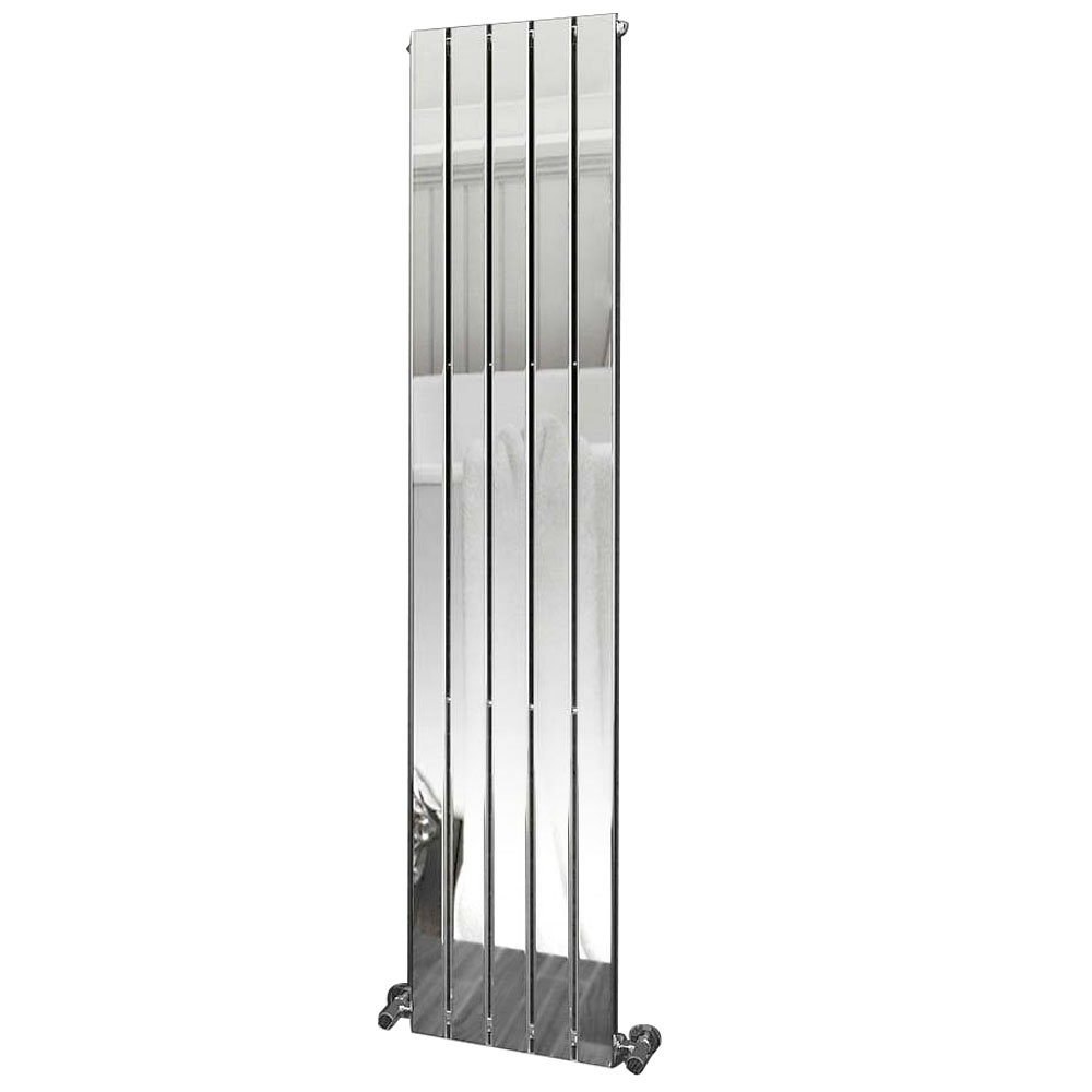 Chrome Panel Radiator - 1800 x 375mm | Victorian Plumbing
