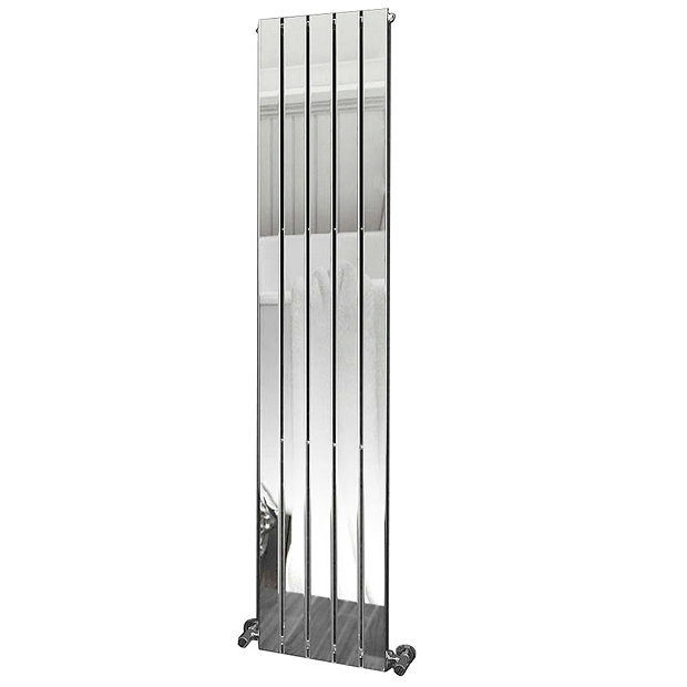 Chrome Panel Radiator - 1800 x 375mm | Victorian Plumbing