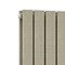 Double Vertical Radiator - Taupe Speckled Stone Effect | Victorian Plumbing