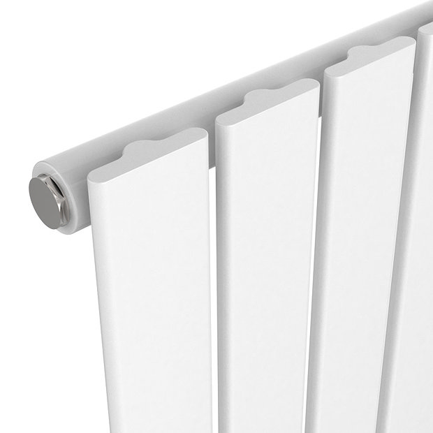 Urban Vertical Radiator | White Finish | Victorian Plumbing.co.uk