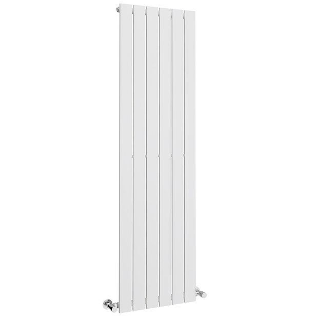 Urban Vertical Radiator | White Finish | Victorian Plumbing.co.uk