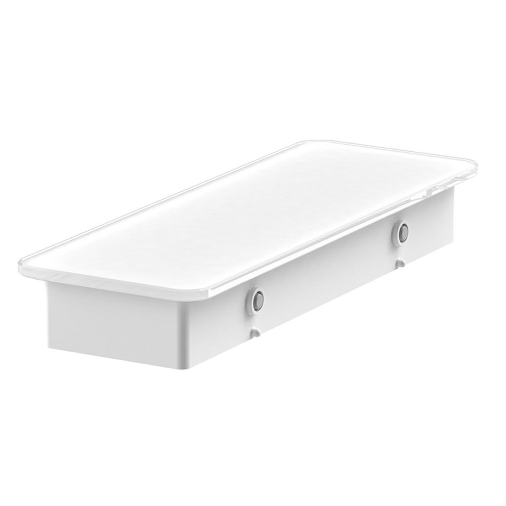 Vado Muse 300mm Glass Shelf Insert - Matt White | Victorian Plumbing