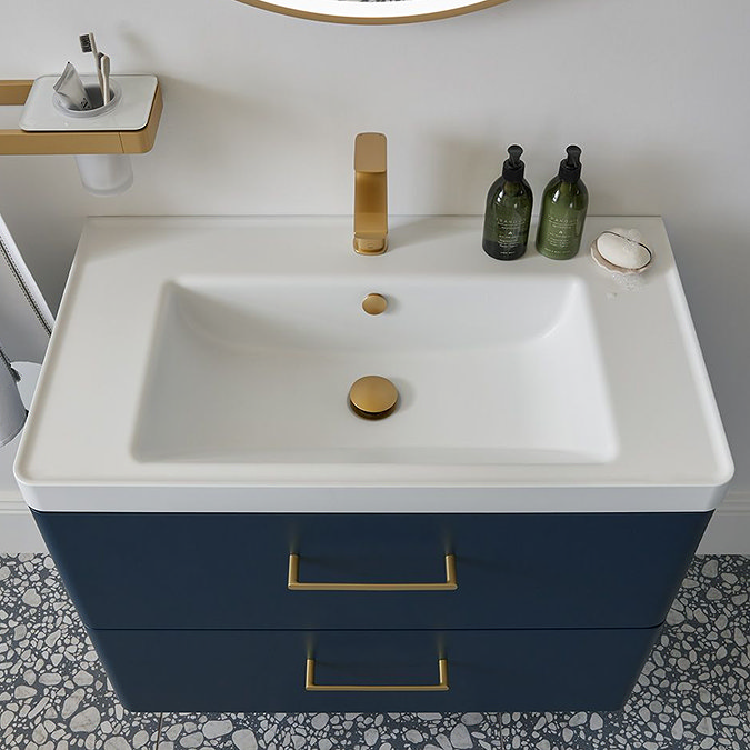 Vado Universal Click-Clack Basin Waste - Satin Brass | Victorian Plumbing