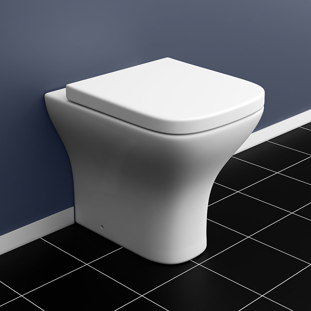 Venice Modern Back To Wall Pan | Available At Victorian Plumbing.co.uk