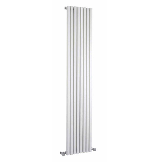 Vertical Designer Radiator - 1800 x 360mm - White - Ex Display at ...