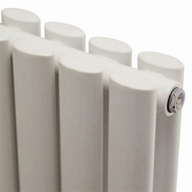 Vertical Double Panel Designer Radiator 1800 x 354mm - White - Ex ...