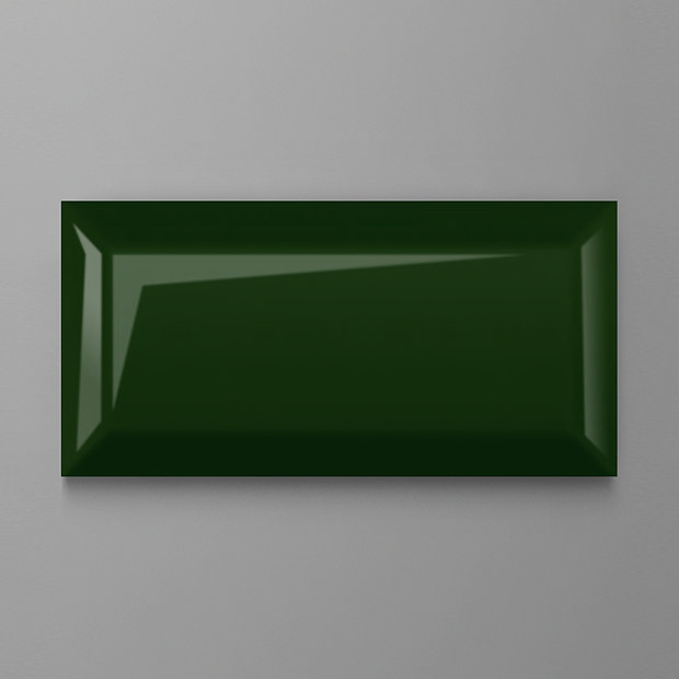 Victoria Metro Wall Tiles - Green - 20 x 10cm