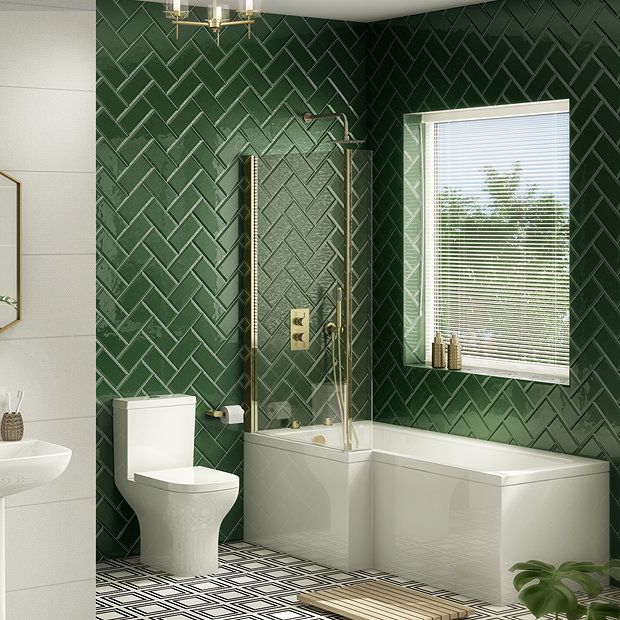 Victoria Metro Wall Tiles - Green - 20 x 10cm