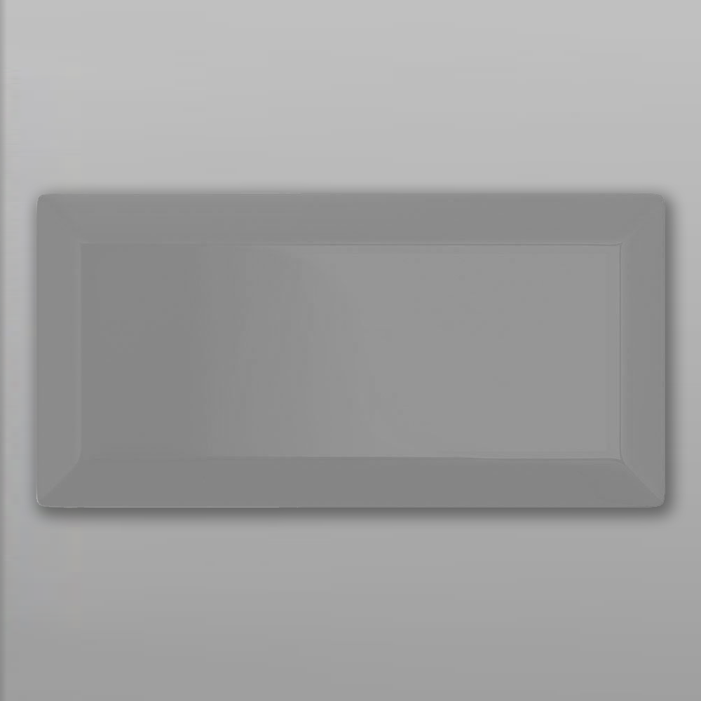 Victoria Metro Wall Tiles - Matt Dark Grey - 20 x 10cm