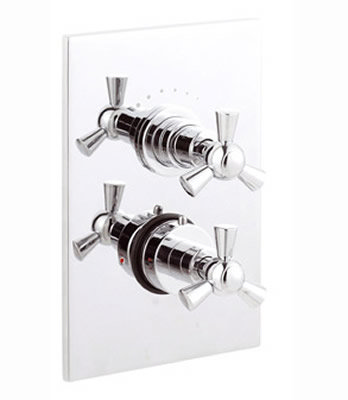 Vienna High Pressure Twin Shower Valve at Victorian Plumbing UK