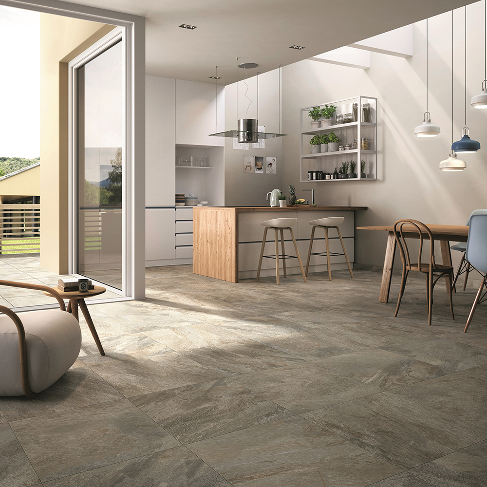 Villeroy and Boch My Earth Grey Multicolour Wall & Floor Tiles - 600 x ...