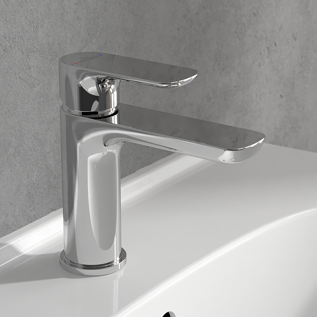 Villeroy and Boch O.novo Single Lever Basin Mixer - Chrome