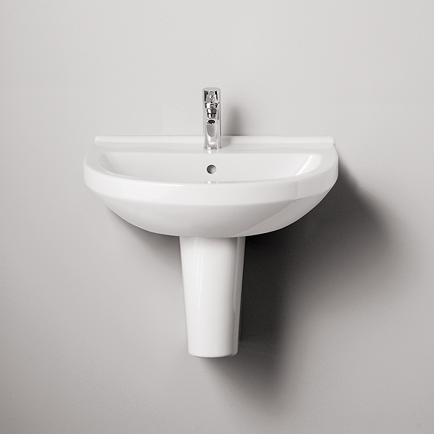 VitrA S20 Basin - Wall Mounted | Victorian Plumbing