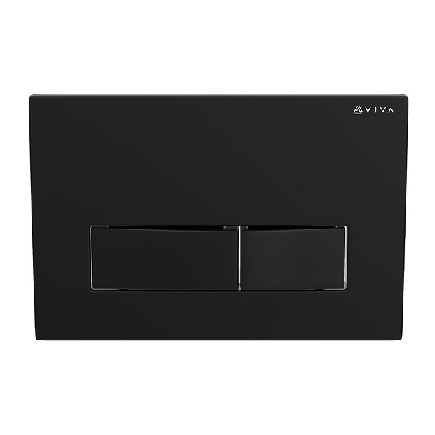 Viva Skylo Ultra Slim Wall Hung Frame With Ultra22 Matt Black Dual ...