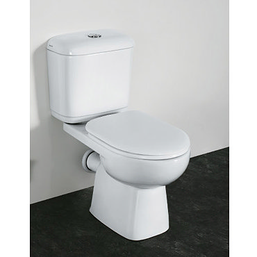 Vortex Ceramic WC Pan & Cistern Set at Victorian Plumbing UK