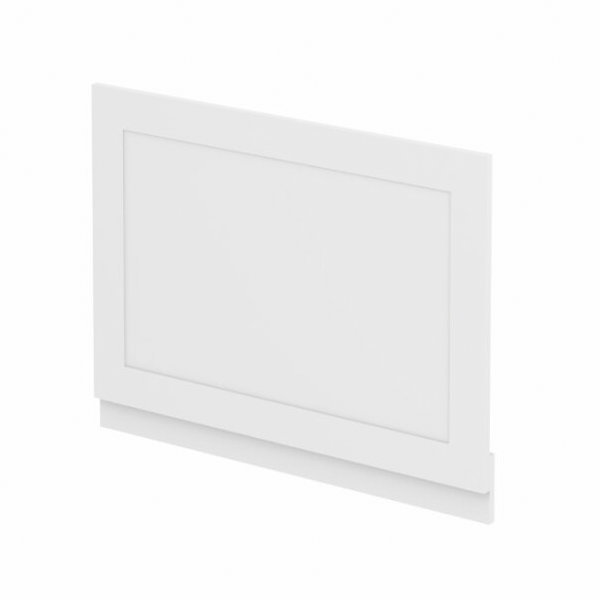 Waterproof White Shaker Style End Bath Panel & Plinth