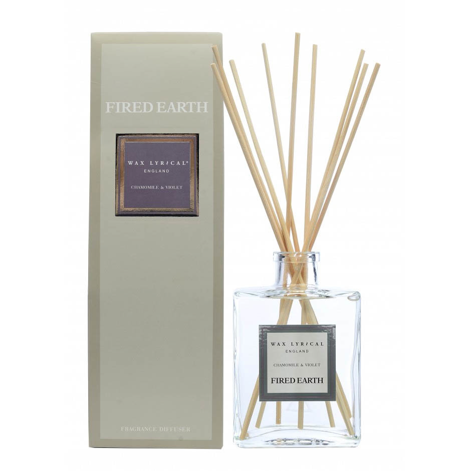 Wax Lyrical Fired Earth Chamomile & Violet 200ml Reed Diffuser