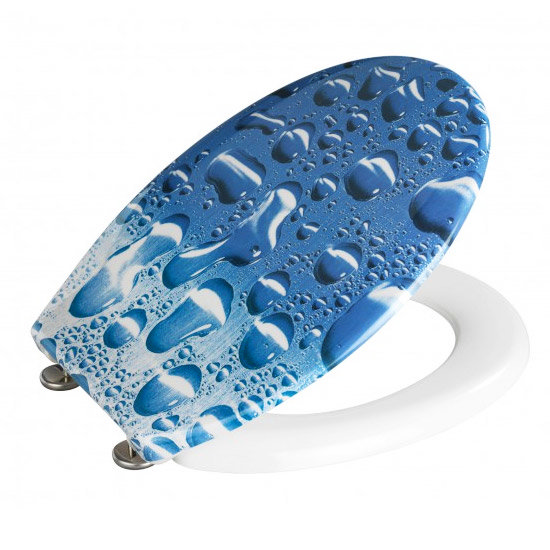 Wenko Aqua Duroplast Toilet Seat - 19548100 at Victorian Plumbing UK