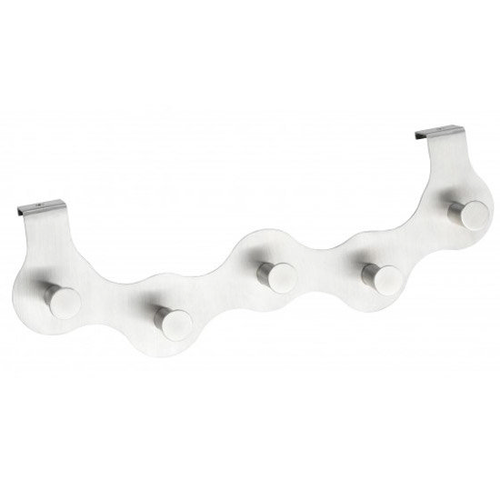 Wenko Garda 5 Hook Stainless Steel Door Hook - 4468120100 at Victorian ...