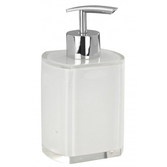 Wenko Lido Soap Dispenser - White - 20009100 at Victorian Plumbing UK