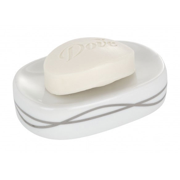 Wenko Noa Ceramic Soap Dish - 20013100 at Victorian Plumbing UK
