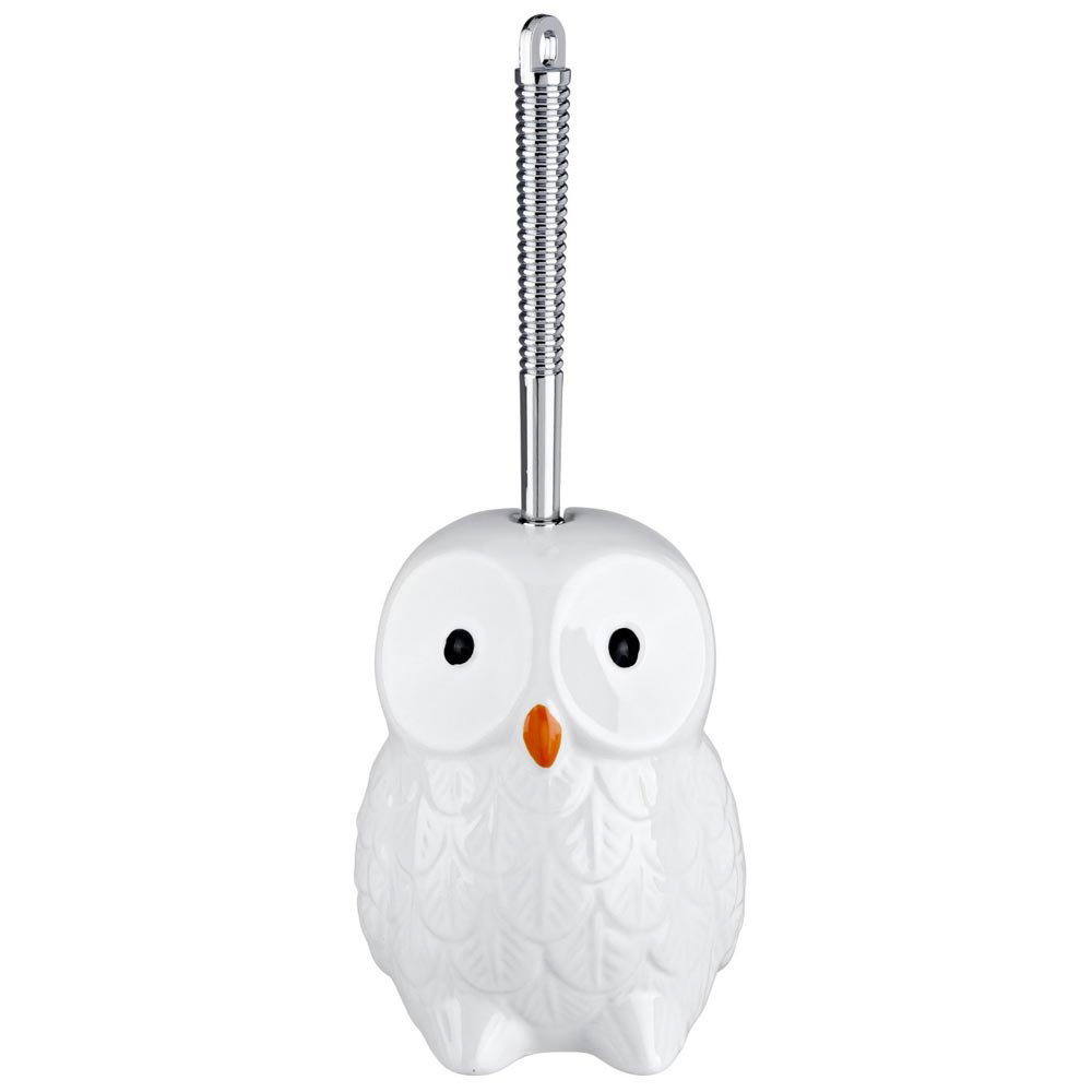 Wenko Owl Ceramic Toilet Brush | At Victorian Plumbing.co.uk