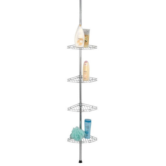 Wenko Prea Telescopic Corner Rack - Stainless Steel - 18596100 at ...