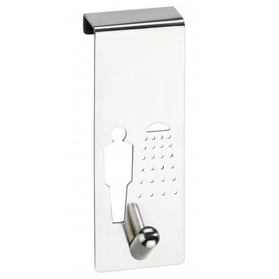 Wenko 'Shower/Man' Stainless Steel Door Hook - 4468080100 at Victorian ...