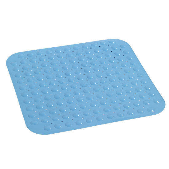 Wenko Tropic Shower Mat - Blue - 18946100 | Victorian Plumbing