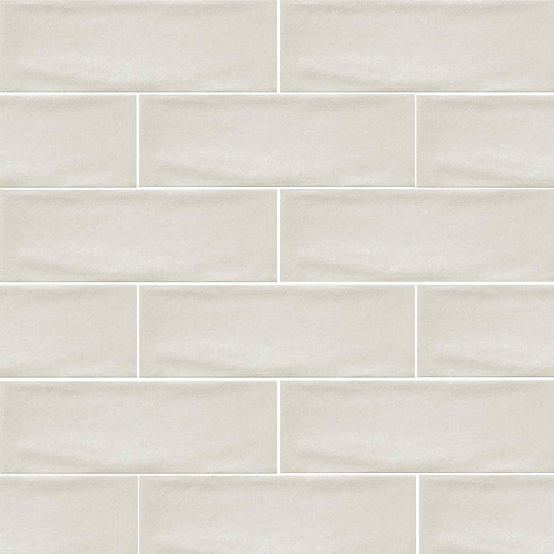Westbury Rustic Metro Wall Tiles - Cream - 30 x 10cm (Pack of 34)