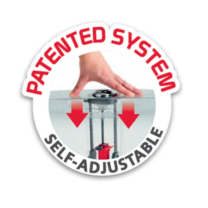 Wirquin One Self-Adjustable Mechanical Dual Flush Valve