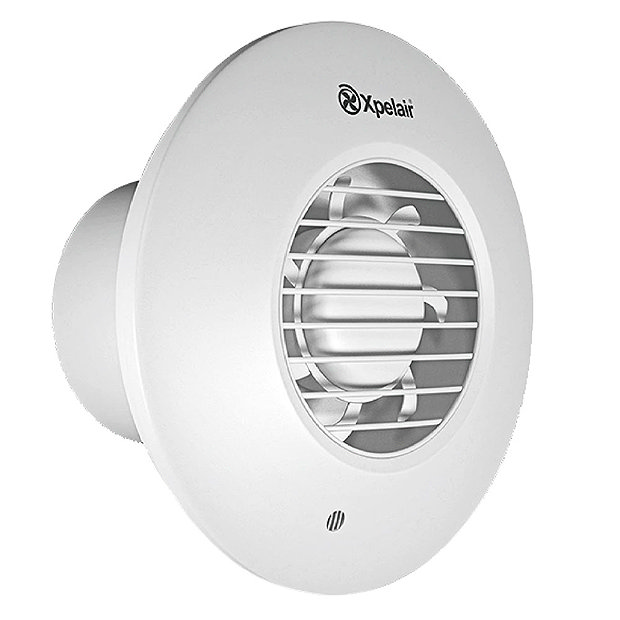 Xpelair Simply Silent Timer Controlled Round Extractor Fan with Fitting ...