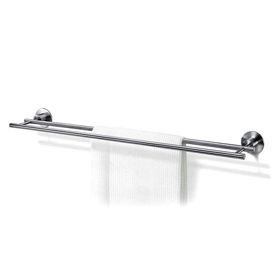 Zack Marino Double Towel Rail - Stainless Steel - 40234 at Victorian ...