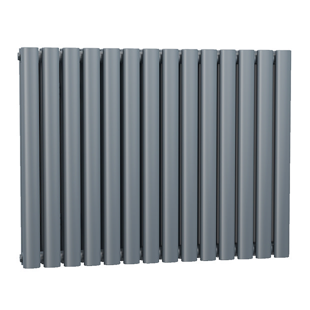Zeto Horizontal Double Panel Radiator - Anthracite (633 x 826mm)